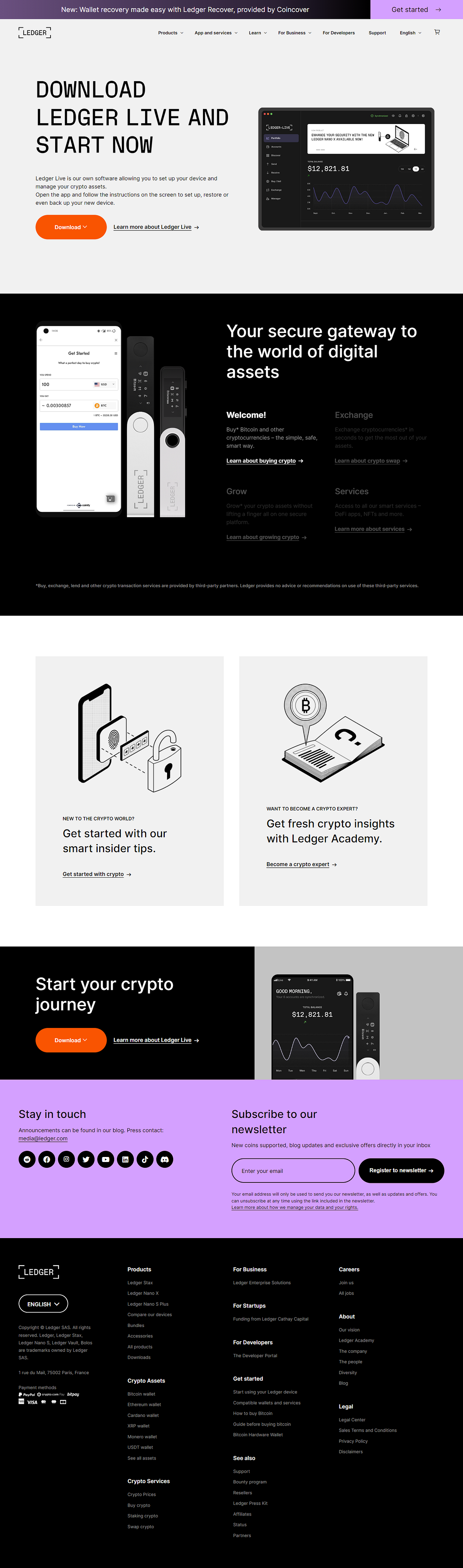 Ledger.com/start — Download Ledger Live | Official Website | by michealr roy | Jun, 2024 | Medium