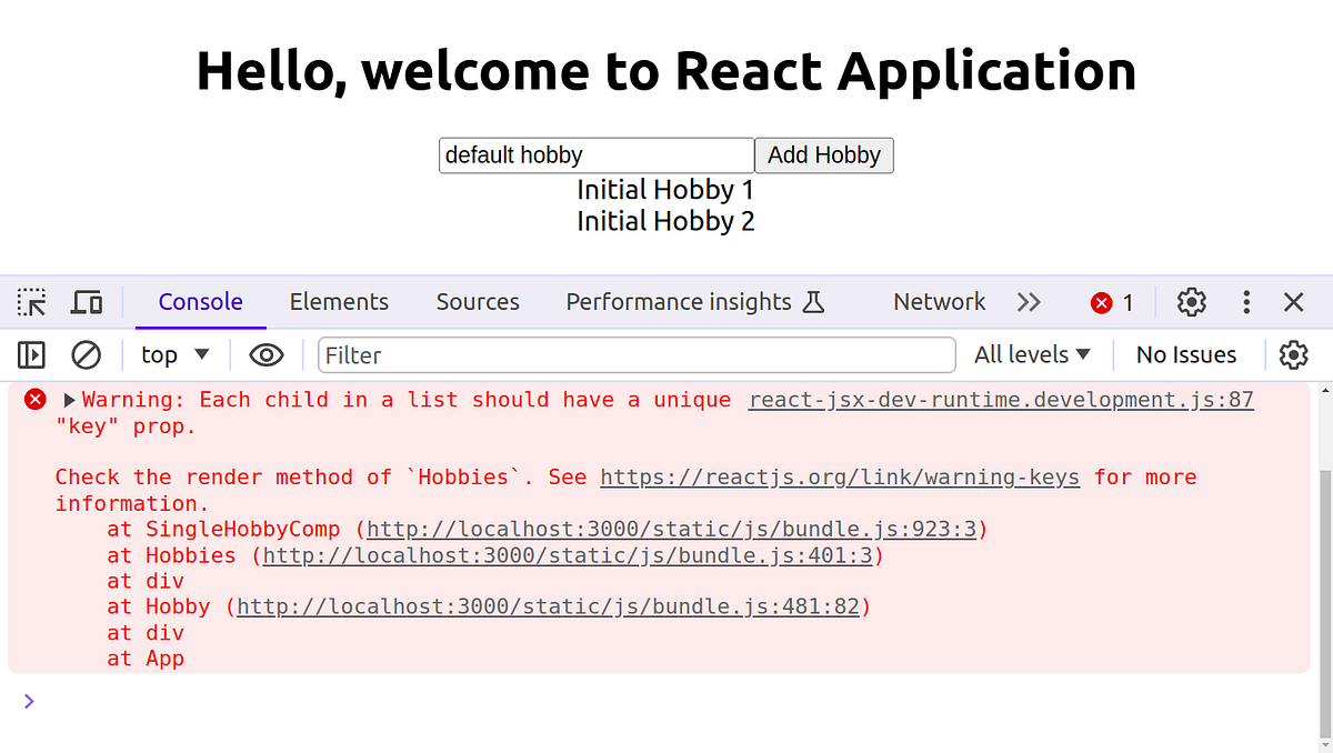 But why you get this error. let’s again look at the browser console ...