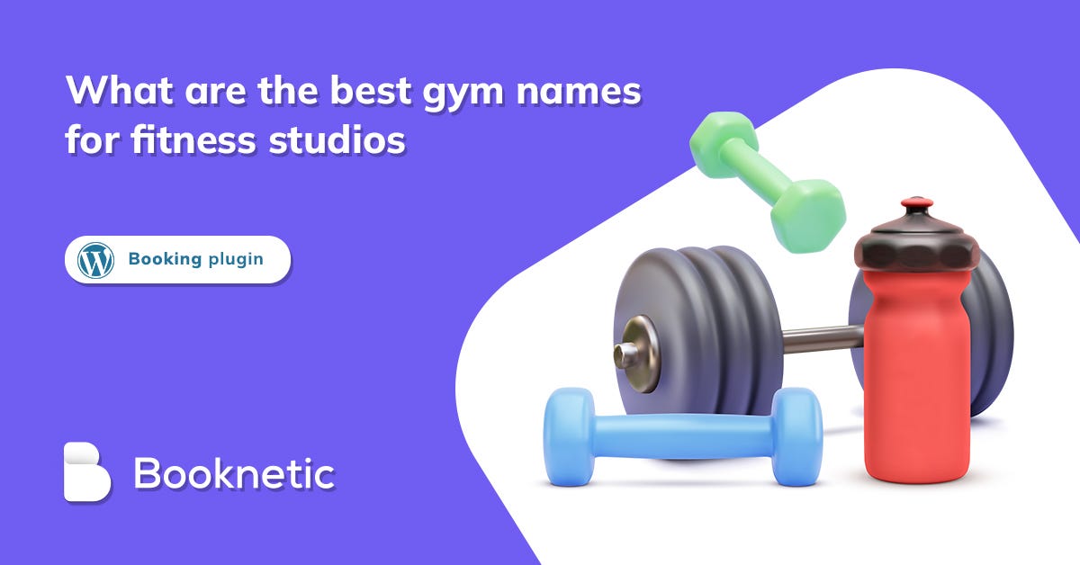 What are the best gym names for fitness studios - FS Code - Medium