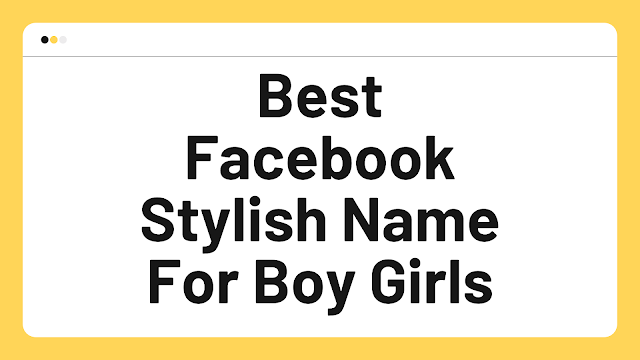 Stylish Name List For Facebook Fonts [girls & boys] Assuming you are ...
