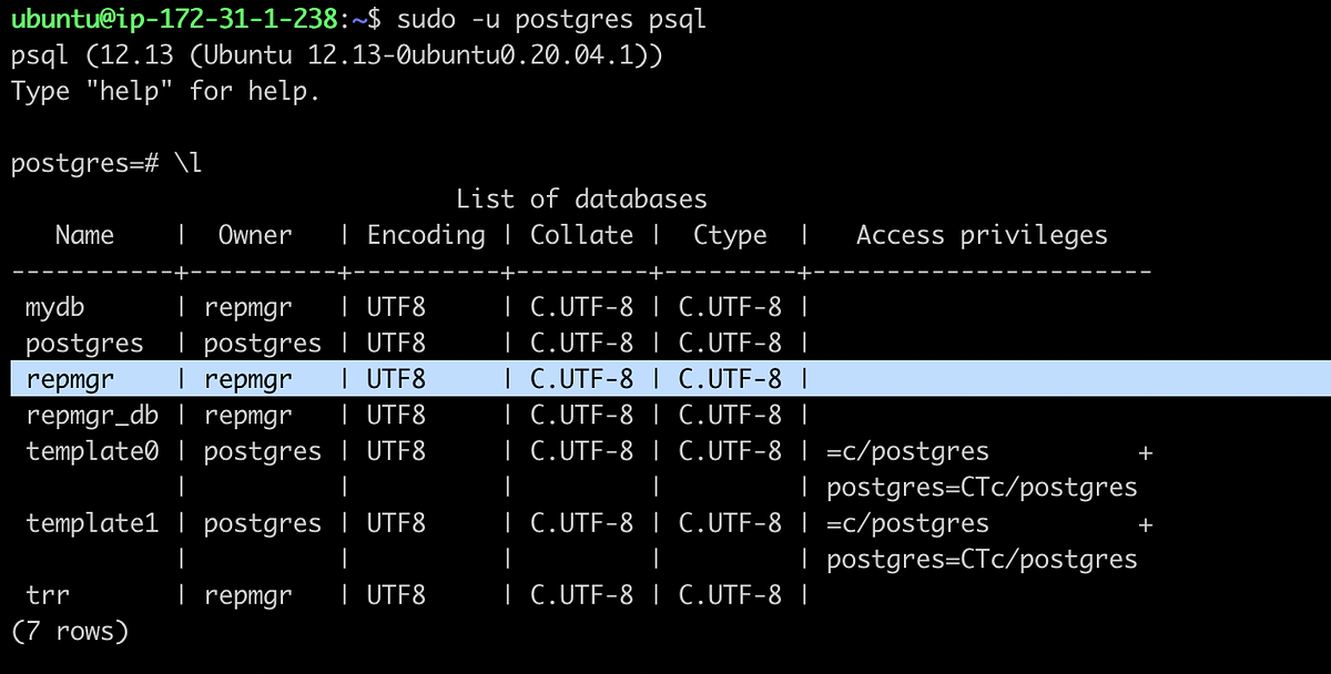 Postgresql 12 Replication And Failover With Repmgr By Humza Arshad Khan Oct 2023 Medium