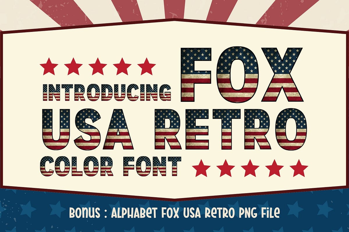 Fox Usa Retro Font Download | by Emmaethereal | Apr, 2024 | Medium