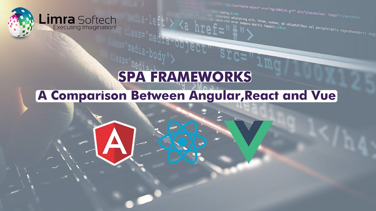 React — Web Development. In contrast to Angular, which provides… | by Limrasoft | Medium
