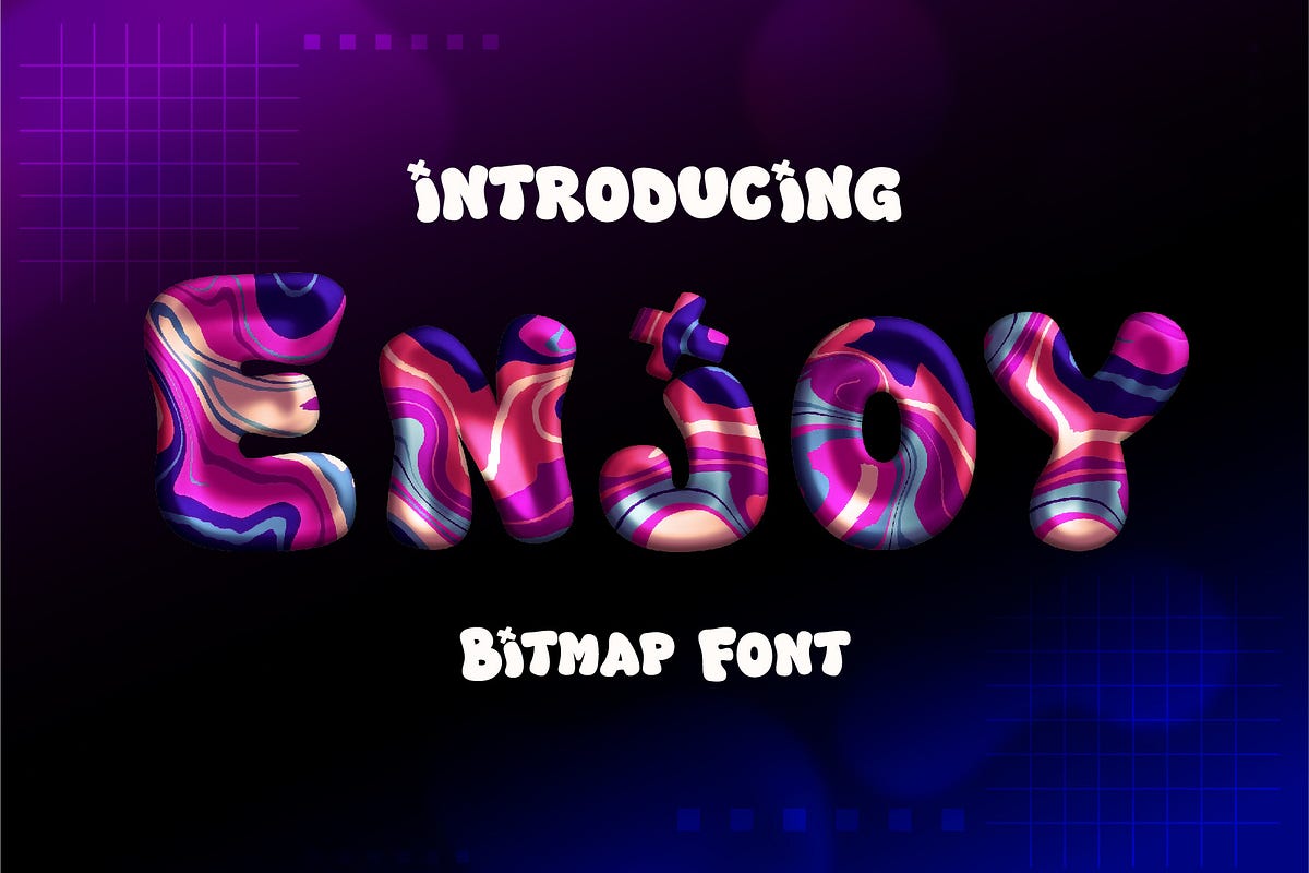 Enjoy Font | by Lilyluminary | Jul, 2024 | Medium
