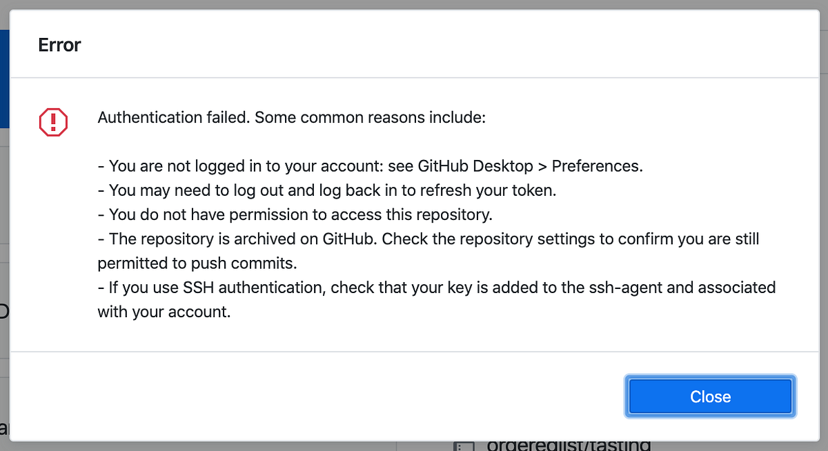 Mengatasi Authentication Failed pada GitHub Desktop — Cara Setting SSH | by Ahmad Arif Faizin ...