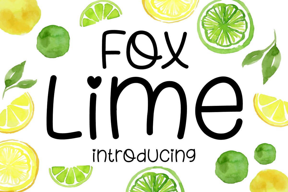Fox Lime Slab Serif Font | by Chloecipher | Medium