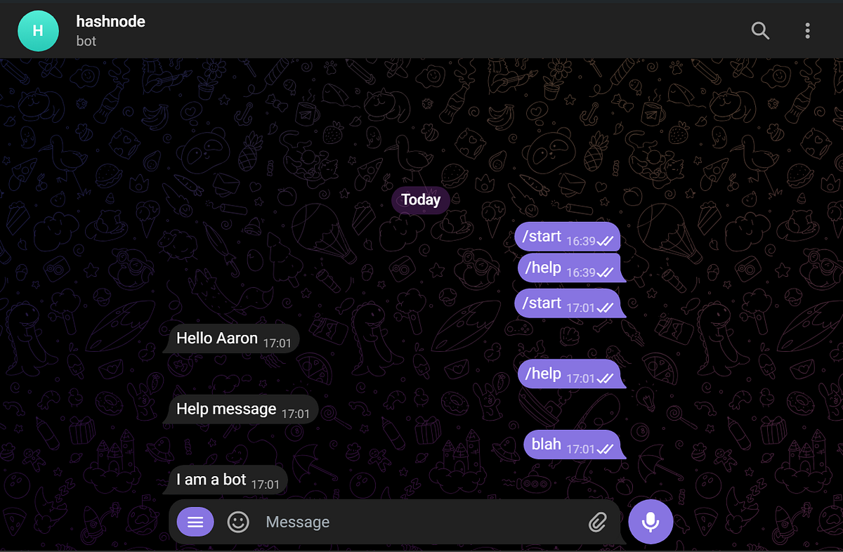 How to Build a Telegram Bot Using Python | by Aaron Jevil Nazareth ...