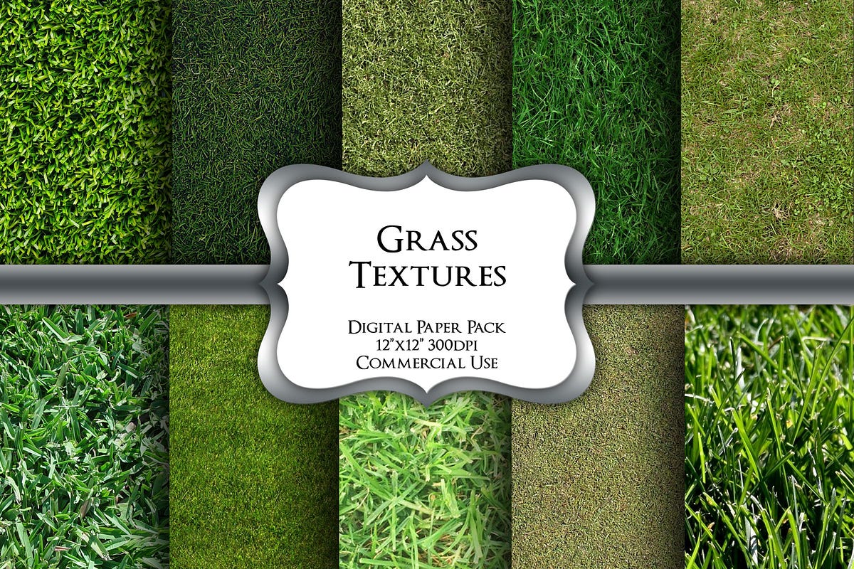 Grass Textures Digital Paper Pack Free | by Celestialbrush | Aug, 2024 ...