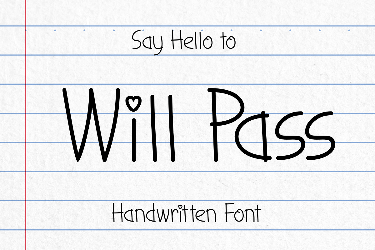Will Pass Font | by Sonicsketch | Jun, 2024 | Medium