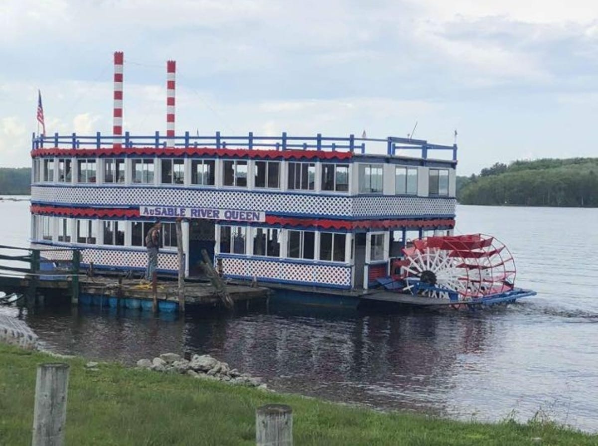AuSable River Queen Sinking Sparks Controversy Over Alleged Sabotage ...