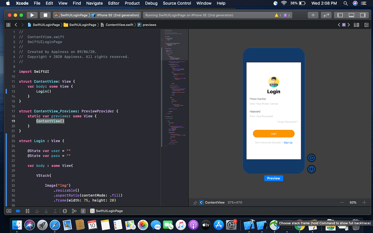 How to Build a Login Screen in SwiftUI | by Appinessweb | Medium
