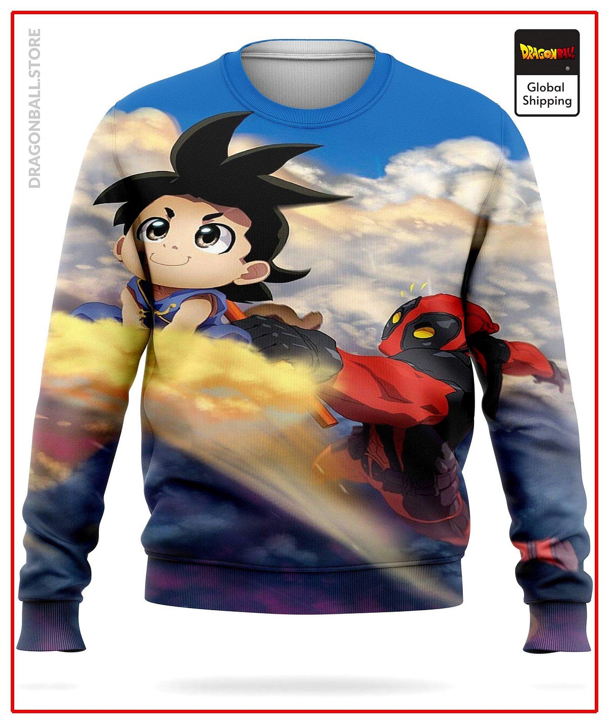 Dragon Ball Sweatshirts — Goku & Deadpool DBZ store - The Official ...