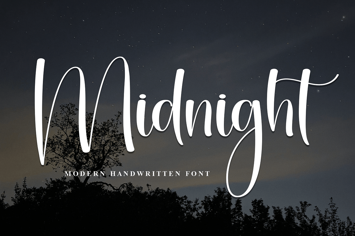 Midnight Font - Colormeister - Medium