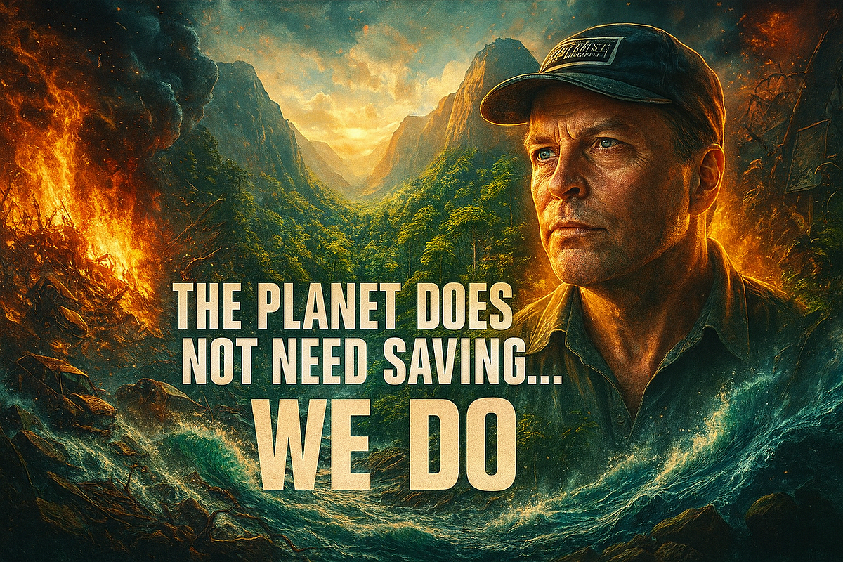 the planet doesn’t need saving — we do | by james hardcastle | Medium