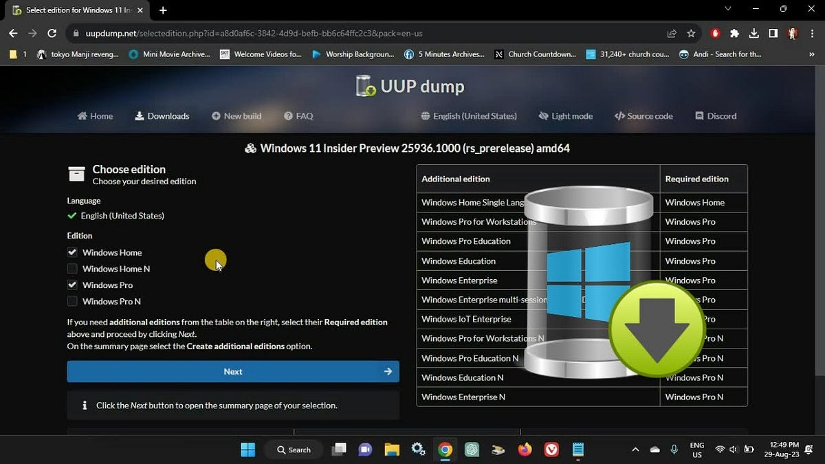 UUP Dump: How To Download Windows Insider ISO Files Step By Step ...