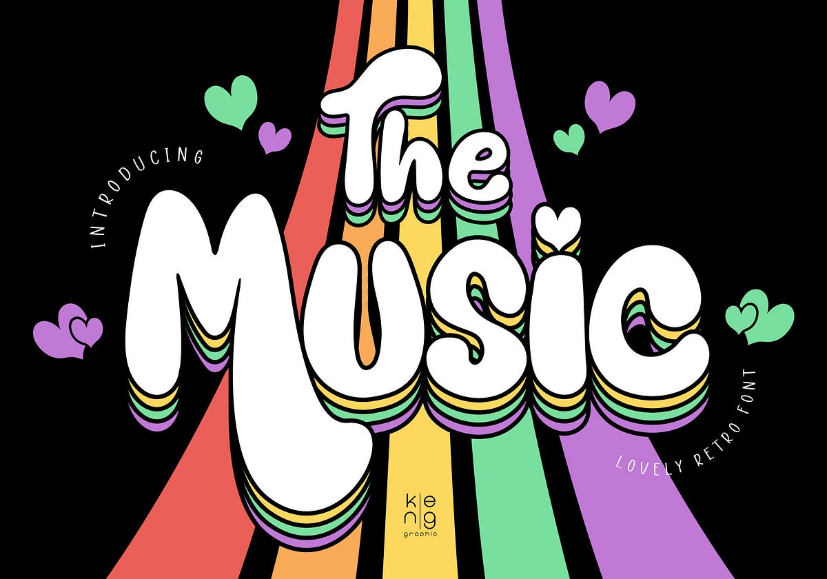 The Music Font - Chloechroma - Medium