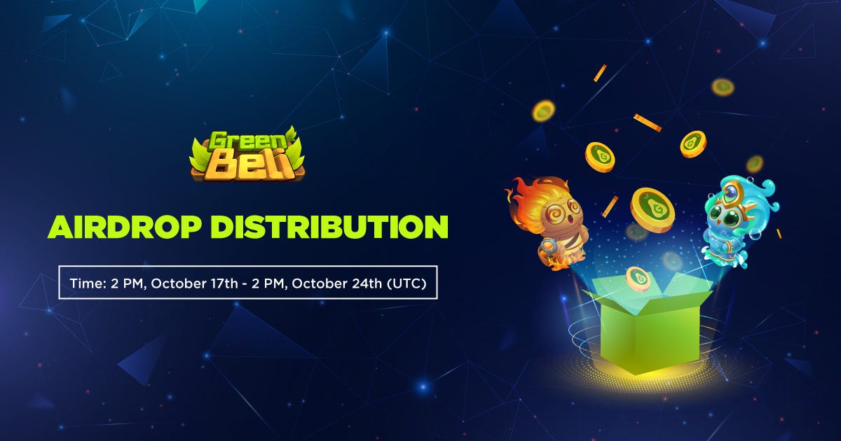 Airdrop #1 and Airdrop #2 Claim Instructions | by Green Beli | Medium