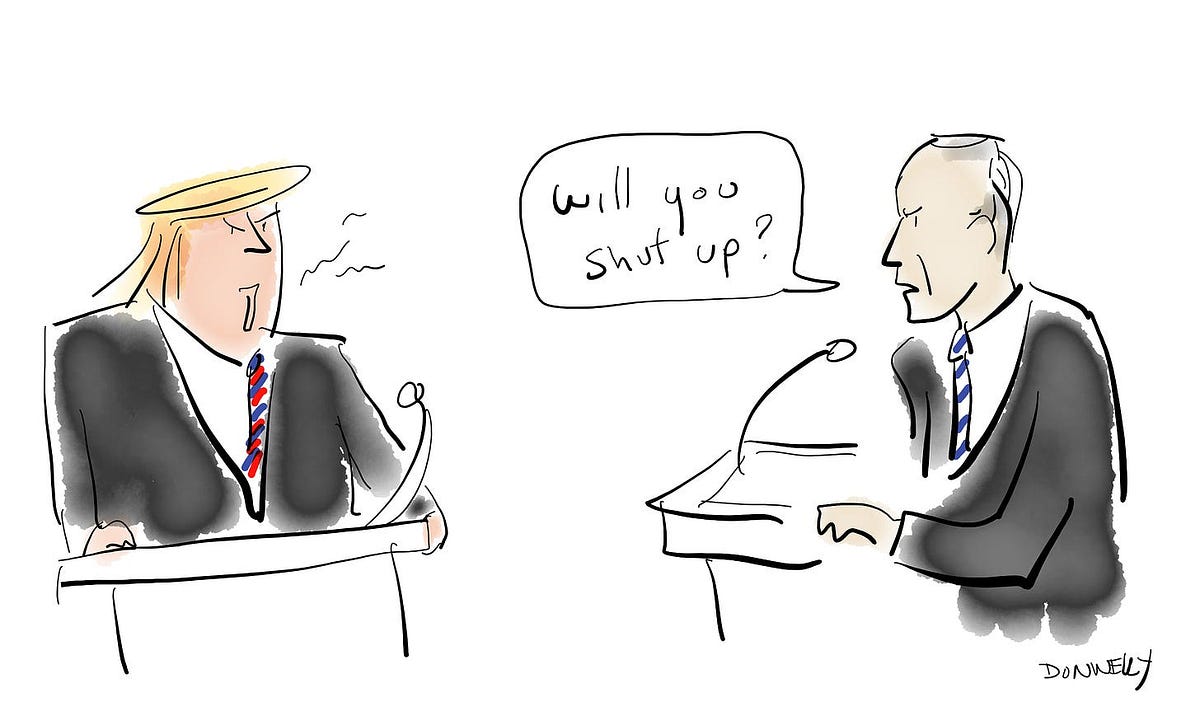 Debates, Debates, Debates!. Some of my past live-drawings of… | by Liza ...