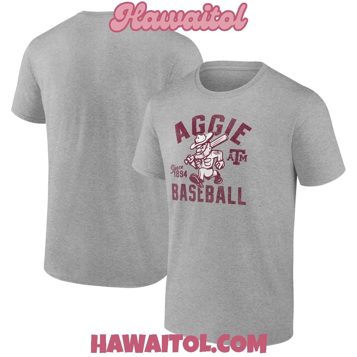 Texas A&M Aggies Baseball Team Since 1894 Fan 2024 T-Shirt | by ...