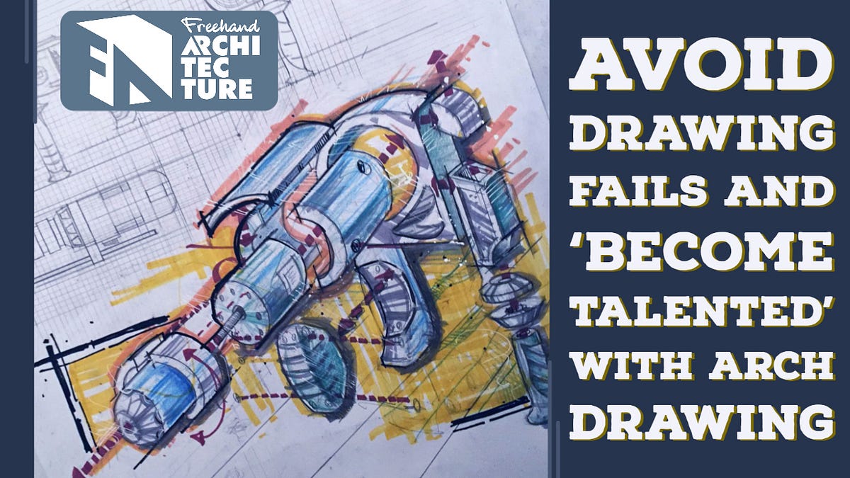 Avoid Drawing Fails And ‘Become Talented’ With Arch Drawing Theory And ...