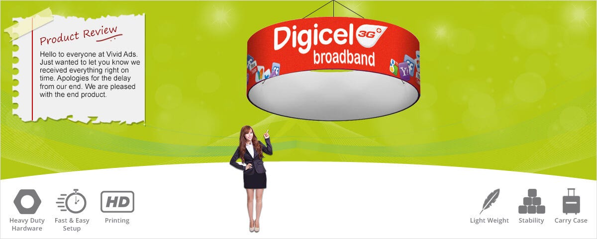 Hanging Banners | Expo Hanging Banners | Trade Show Hanging Signs | by ...