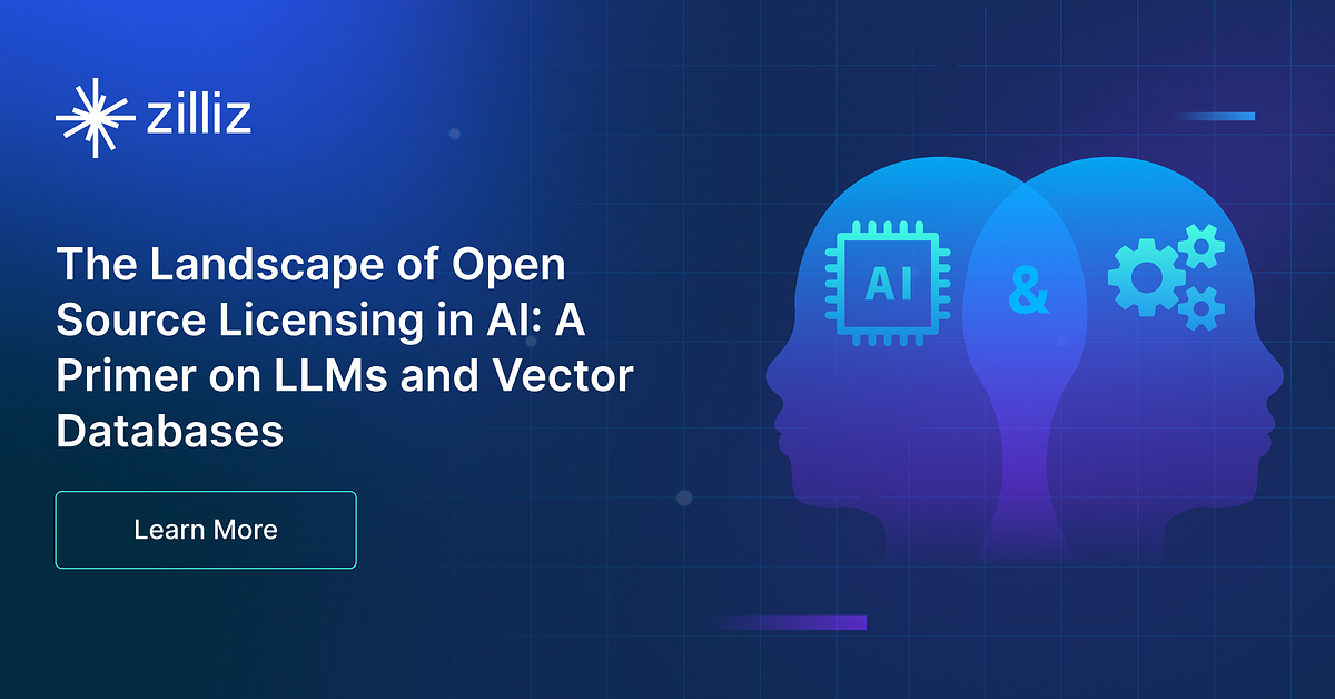 The Landscape of Open Source Licensing in AI: A Primer on LLMs and Vector Databases | by Zilliz ...