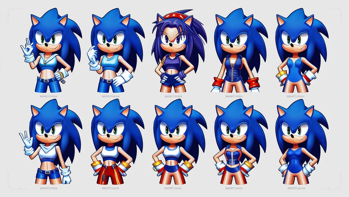 Exploring Sonic Female Bases by Kittybases: A Creative Tool for Artists ...