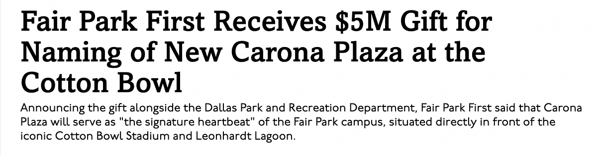 Committed to parks. The following is adapted from my email… | by Mayor ...