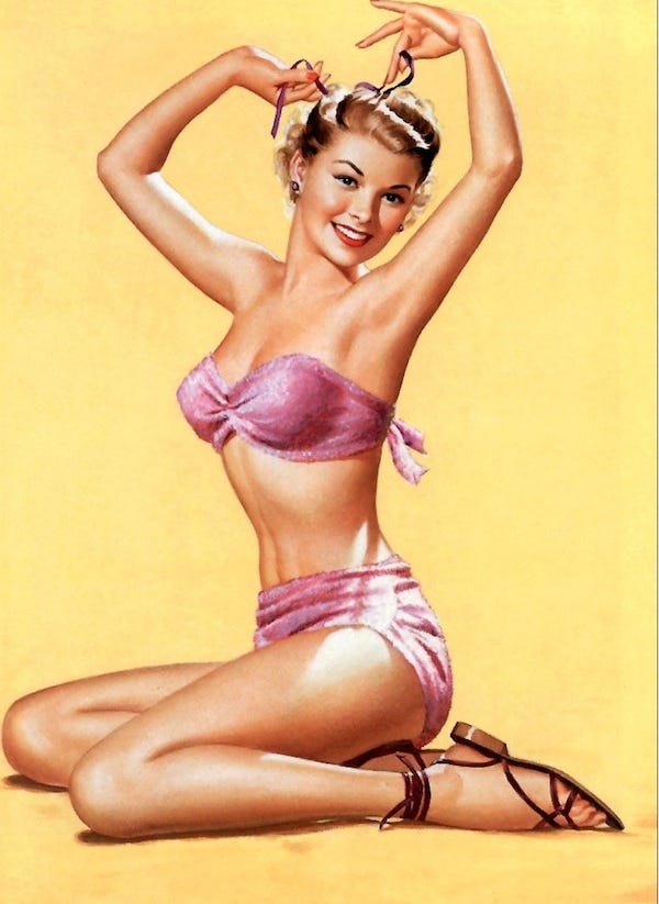 1994 Coke Pin Up Calendars