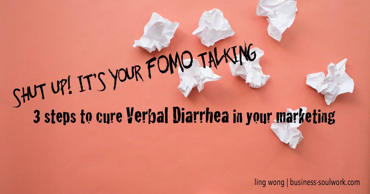 Shut Up! It’s Your FOMO Talking (how to stop verbal diarrhea in your ...