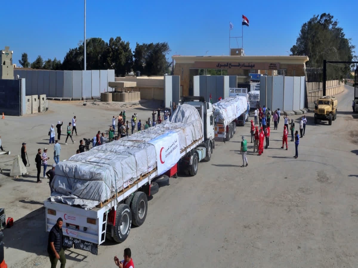 Truck UAE Aid Convoy Breaks Barriers, Bringing Hope to Gaza Strip in ...