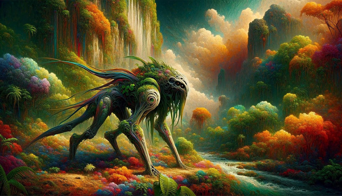 The Flora Titan (AI). The first time Kai saw the Flora Titan… | by Jeff ...