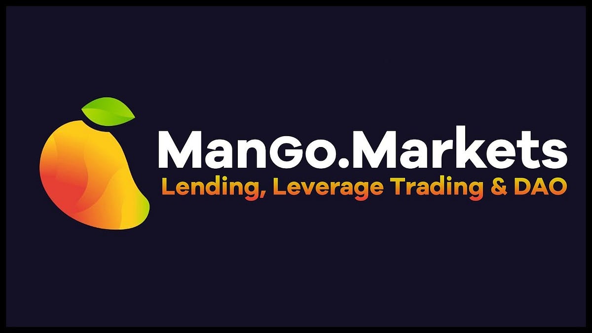 Learn Mango Markets— Solana trading platform and its initial activity ...