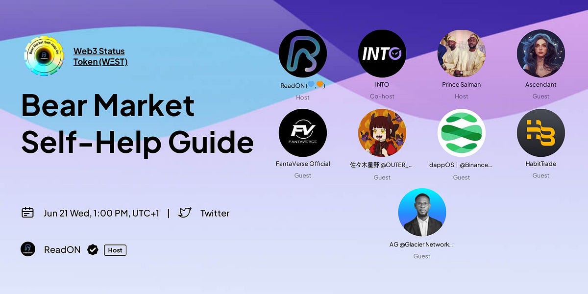 Glacier AMA Recap —Bear Market Self-Help Guide | by Glacier Network ...