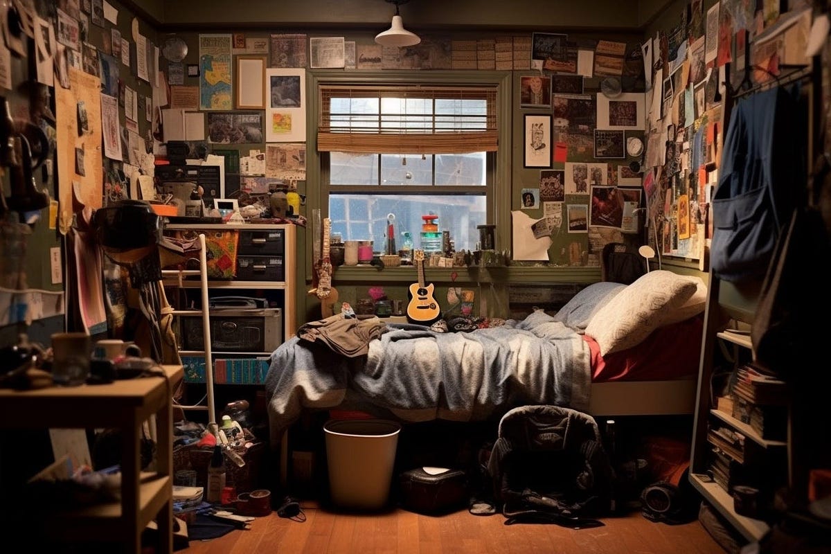 Creating Dorm Rooms with Midjourney | by Andy Wood | Ai Art and Animation | Medium