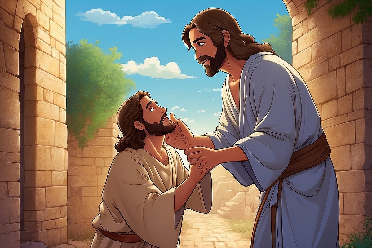 **Title: “Healing Through Faith”** Jesus used an unexpected method to ...