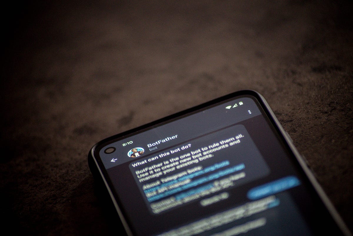 How To Set Up Your Telegram Bot Using Botfather By Kev The Dev Dev Genius