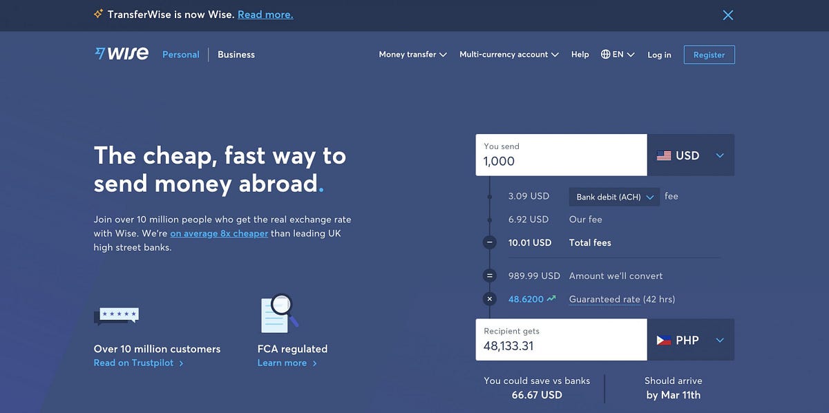 An In-Depth Review of Wise (formerly Transferwise) | by LizRyan | Medium
