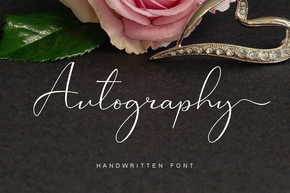 Autography Font - Isabellaink - Medium