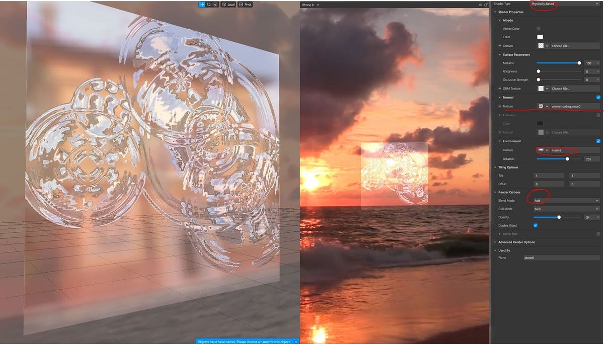 How to create a Water Ripple effect on Spark AR, using Blender and ...