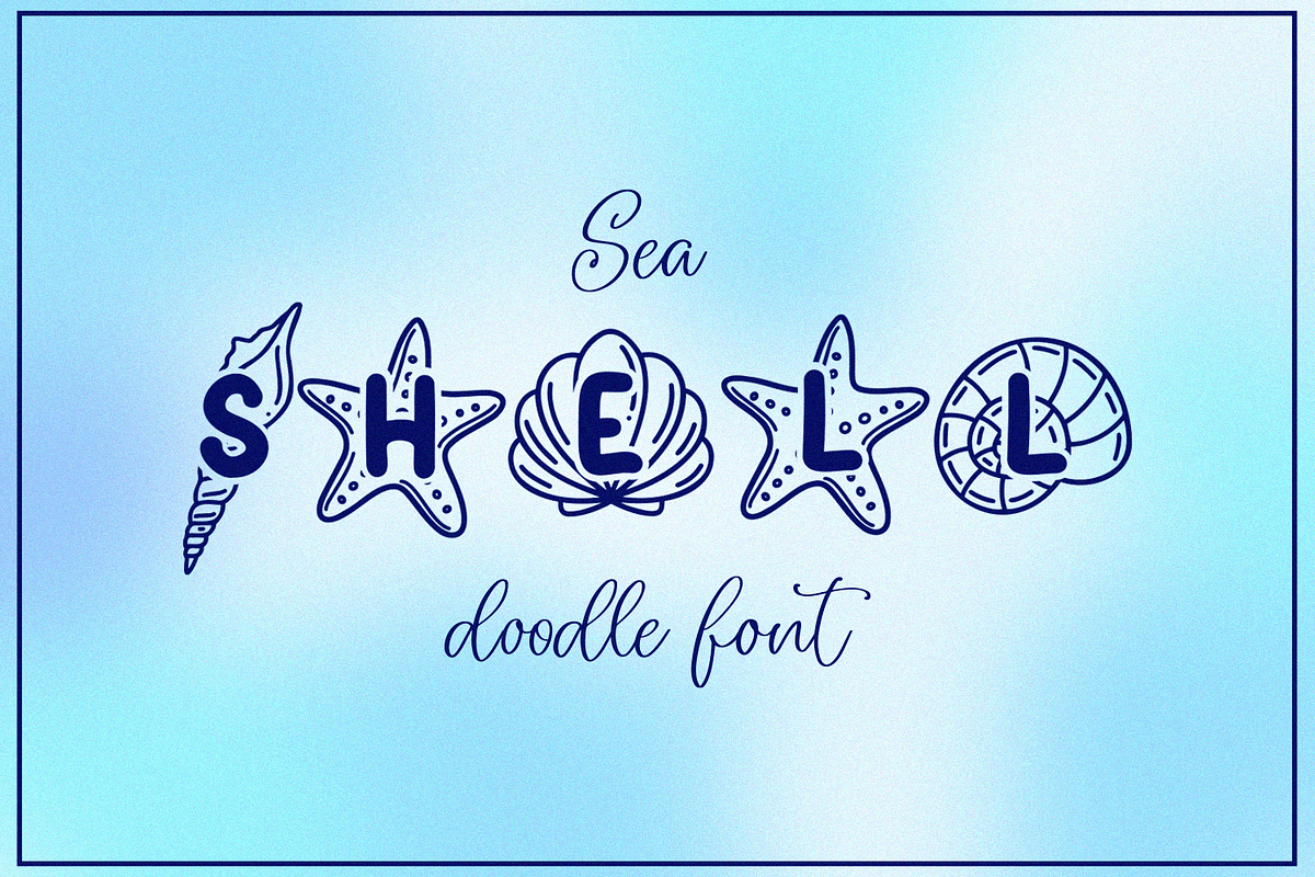 Seashell Font - Mockupartisan - Medium