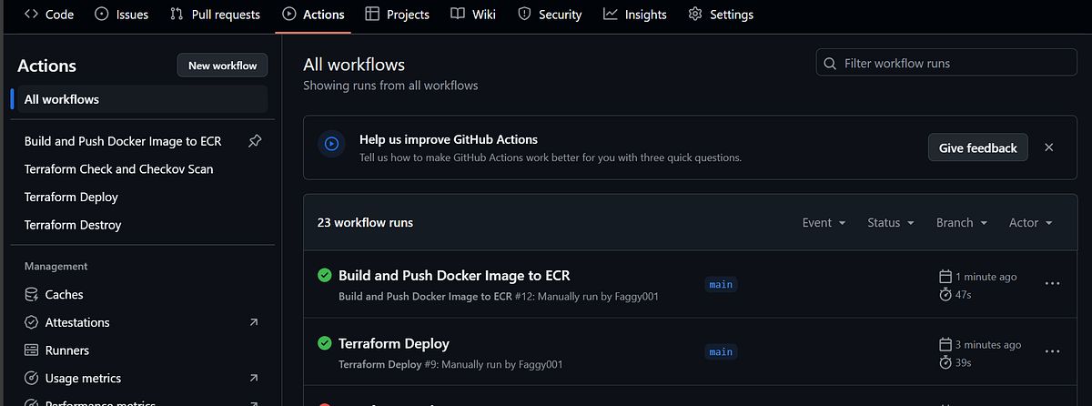 Set Up CI/CD Pipeline to Deploy Python Web App on AWS | by Fagoroye ...
