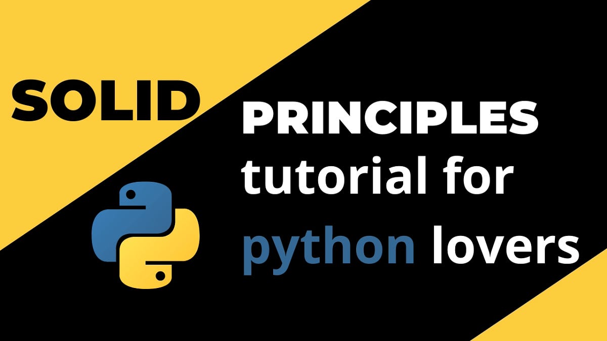 SOLID Principles in Python (Simple Guide) | by JIT KOLEY | Aug, 2025 | Medium