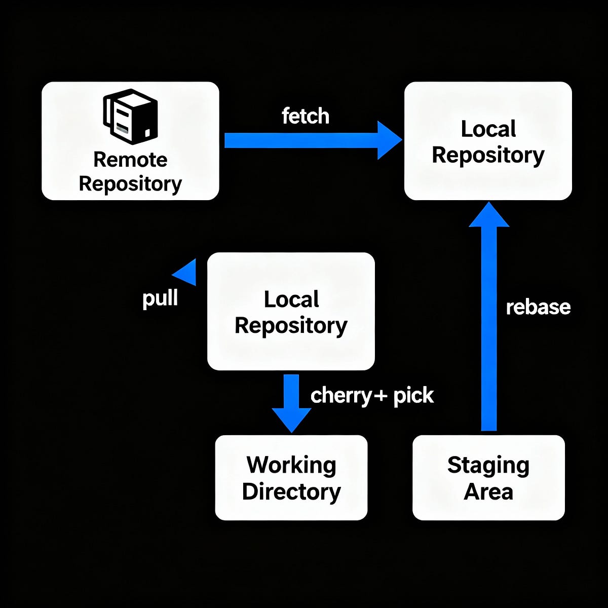 Understanding Git and GitHub: Key Commands Explained with Examples | by ...