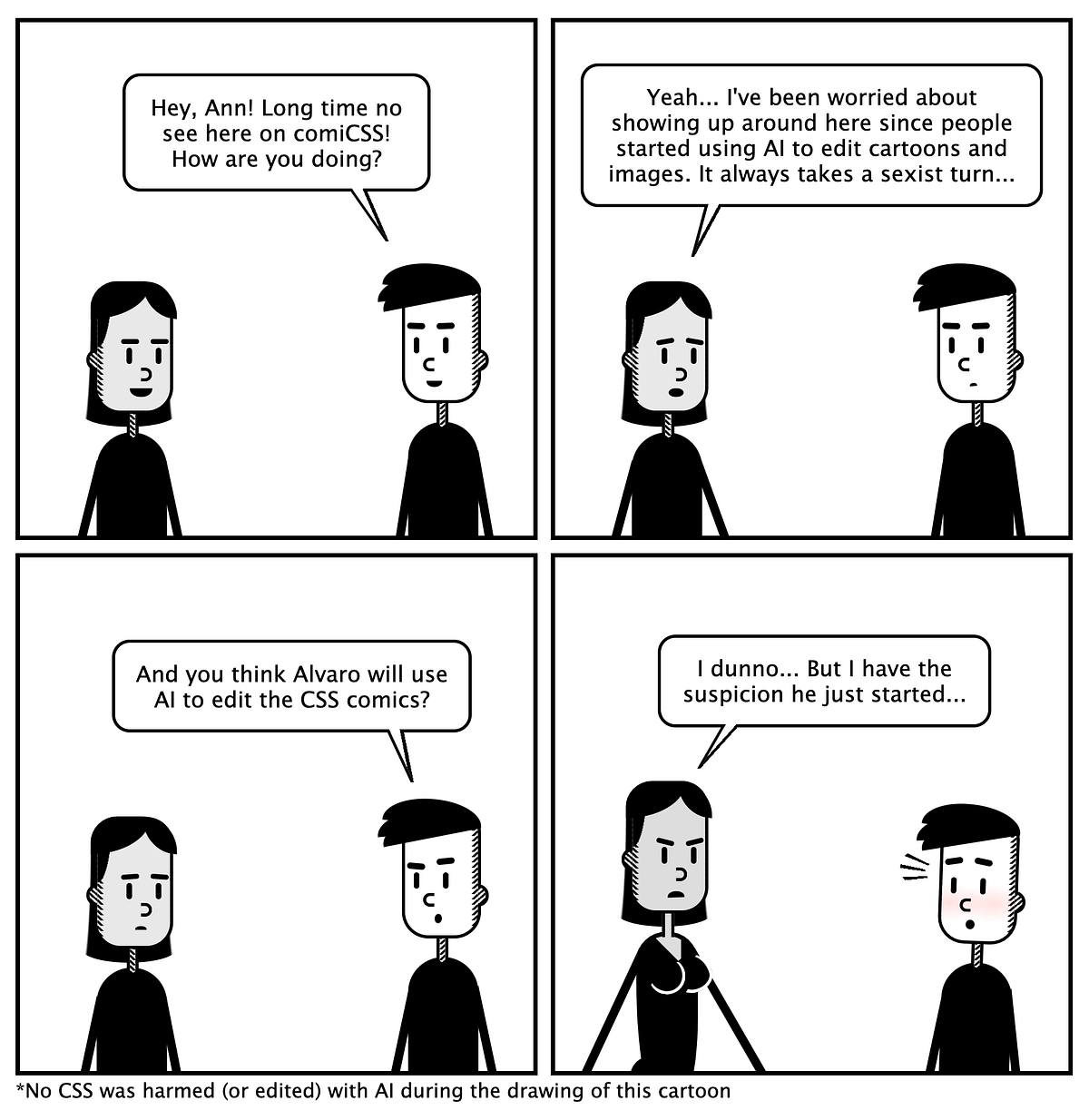 AI Edits. comiCSS cartoon for November 4, 2024 | by Alvaro Montoro ...