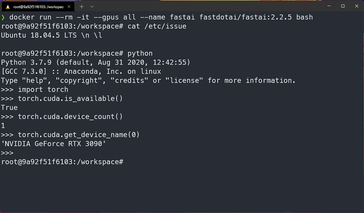 GPU-accelerated Docker containers in Windows using WSL2 | by Jim Vekemans | Medium