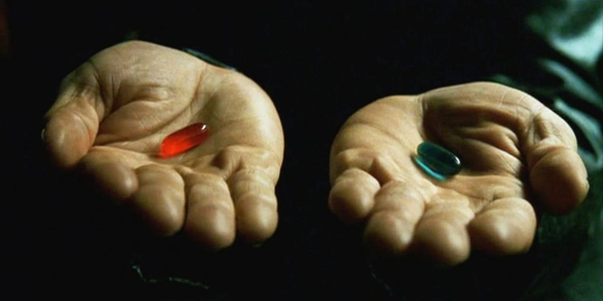 Red Pill, Blue Pill, Black Pill: From Sci‑Fi Symbol to Internet ...