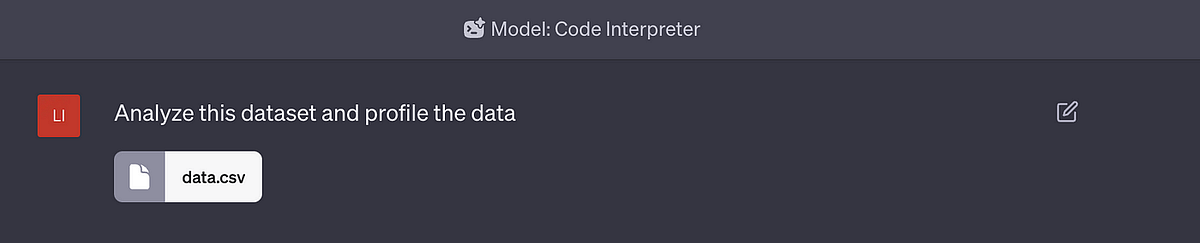 5 Things ChatGPT Code Interpreter Cannot Do, For Now | by Open Data Analytics | DataDrivenInvestor