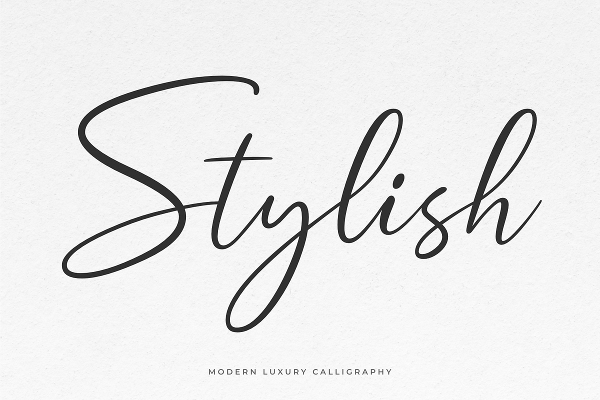 Stylish Font - Arttechtom - Medium