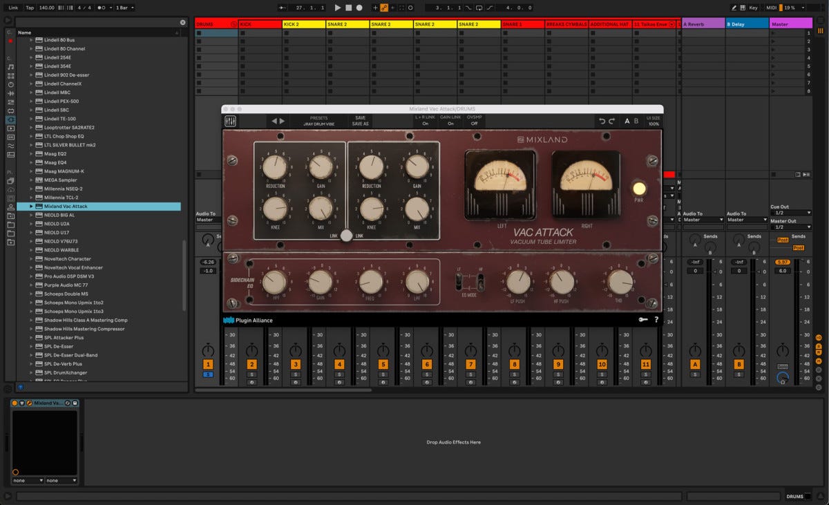 Mixland released vacuum tube optical limiter ‘Vac Attack’ | by Audio ...